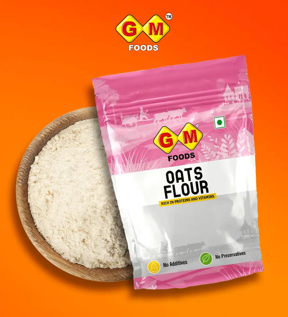 GM Foods Oats Flour 200 Gram – GM Foods USA